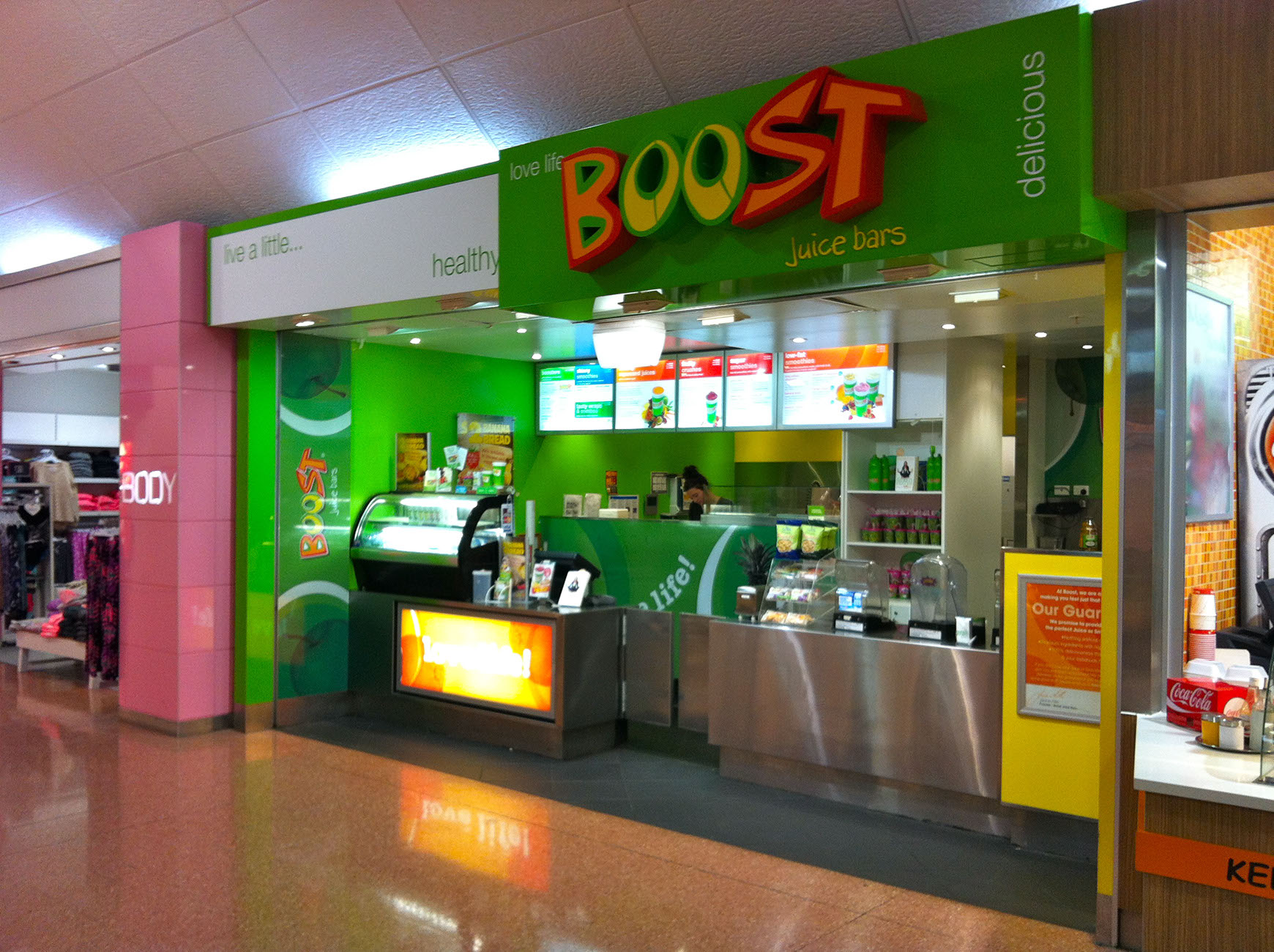 Toothpicks Creative We created the Boost Juice Bars Brand Melbourne Toothpicks Creative We created the Boost Juice Bars Brand Melbourne